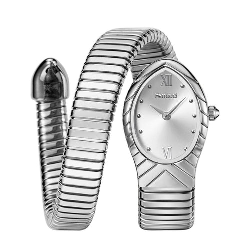 FERRUCCI FC4300.01 SNAKE WATCH – Khater Watches