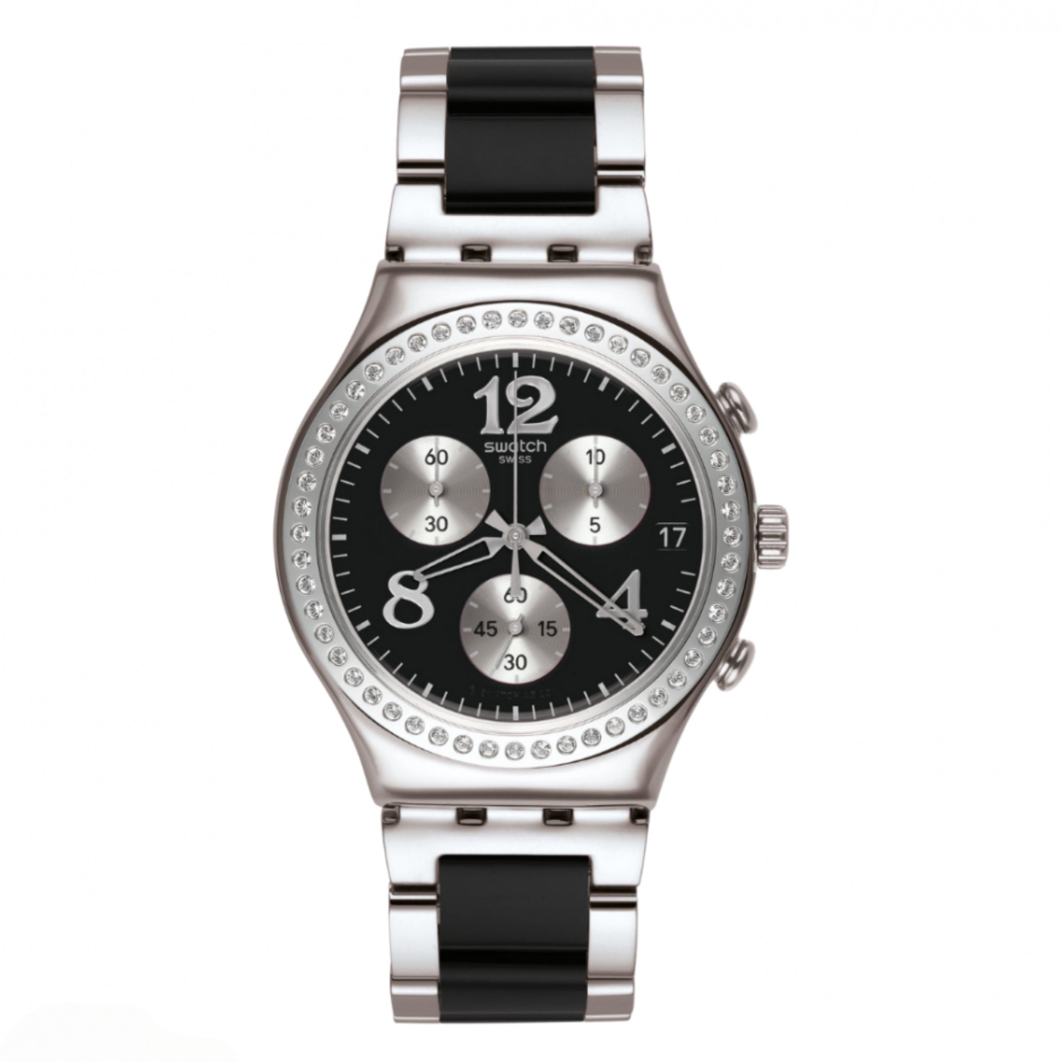 SWATCH YCS551G SECRET THOUGHT BLACK – Khater Watches